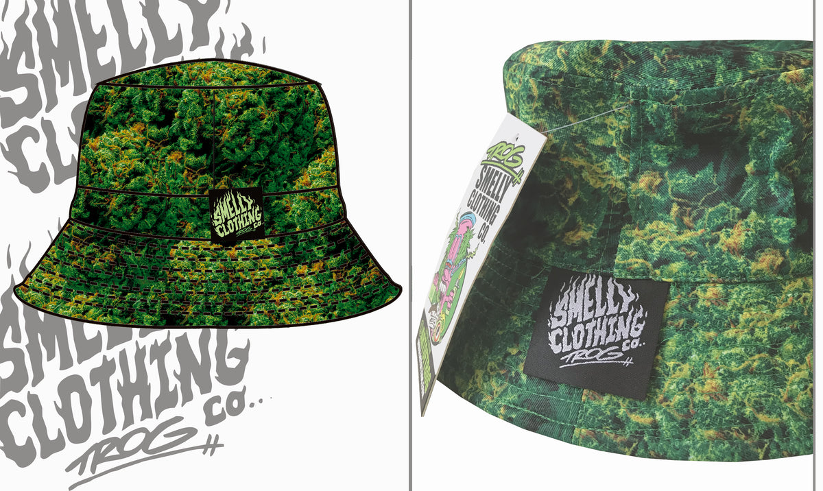 STRAIN HUNTERS - BUCKET HAT - original Smelly Clothing Co - 420 - 420 ...